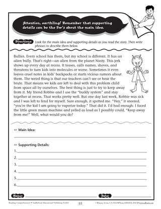 Reading comprehension level four for english languange | PDF