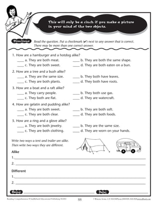 Reading comprehension level four for english languange | PDF