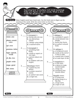 Reading comprehension level four for english languange | PDF