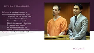 RSchapter6vocabularyslides | PPTX | Law