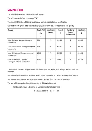 Guide to CMI Level 5 Management and Leadership Qualifications | PDF ...