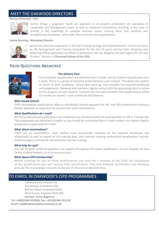 Level 5 cipd brochure final | DOC