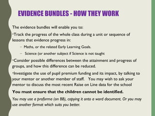 Level 5 Evidence Bundles Guide | PPT