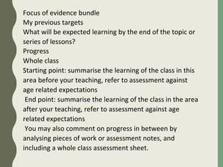 Level 5 Evidence Bundles Guide | PPT
