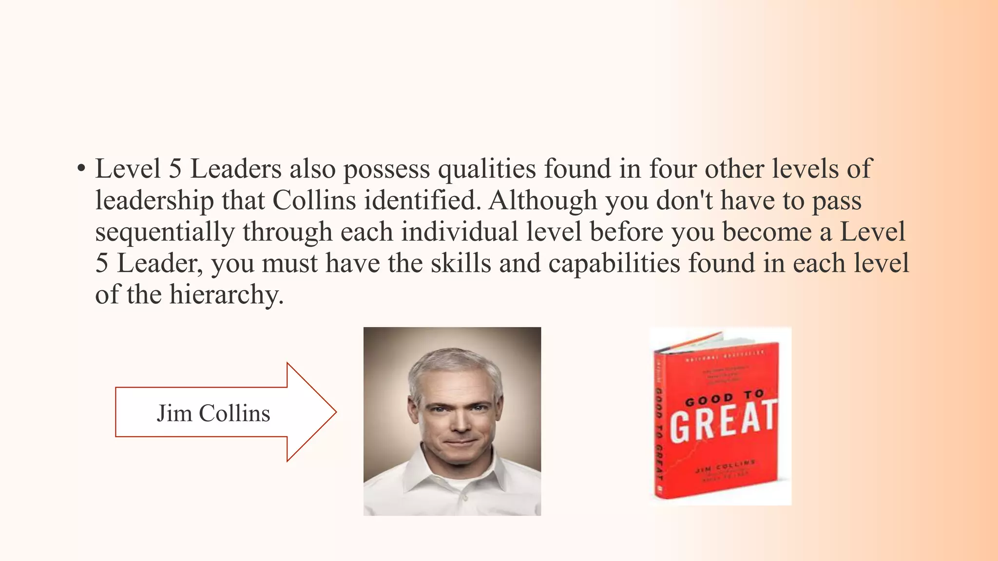 Level 5 leadership | PDF