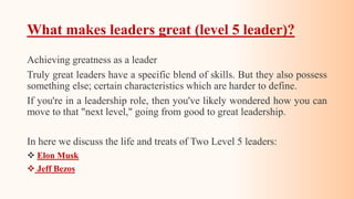 Level 5 leadership | PDF