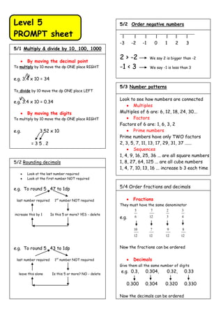 Level 5 prompt | DOCX