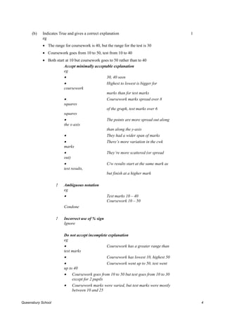 Level 6 handling data answers | PDF