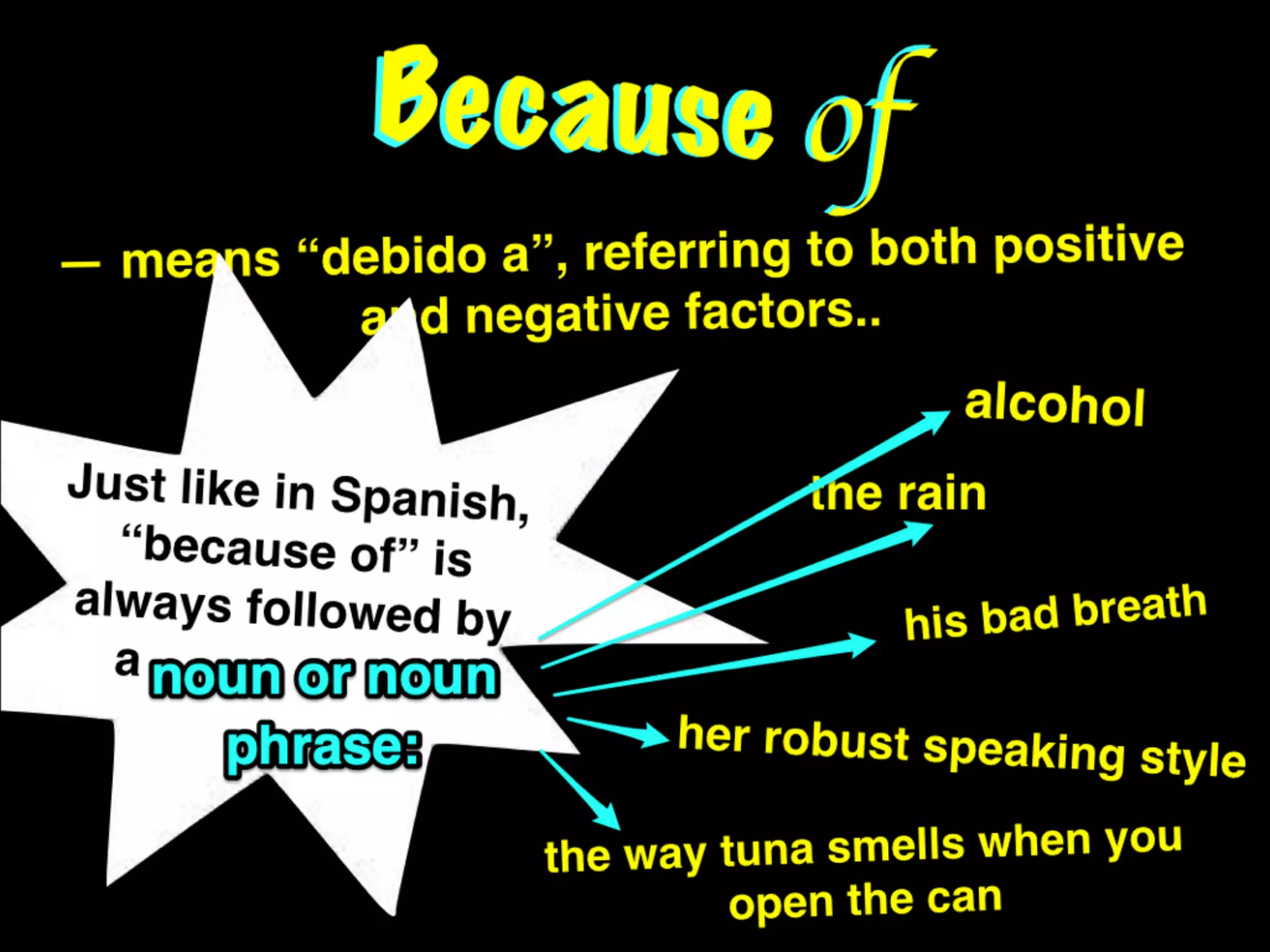 Common conjunctions beyond "and" or "but" to connect two ideas together ...