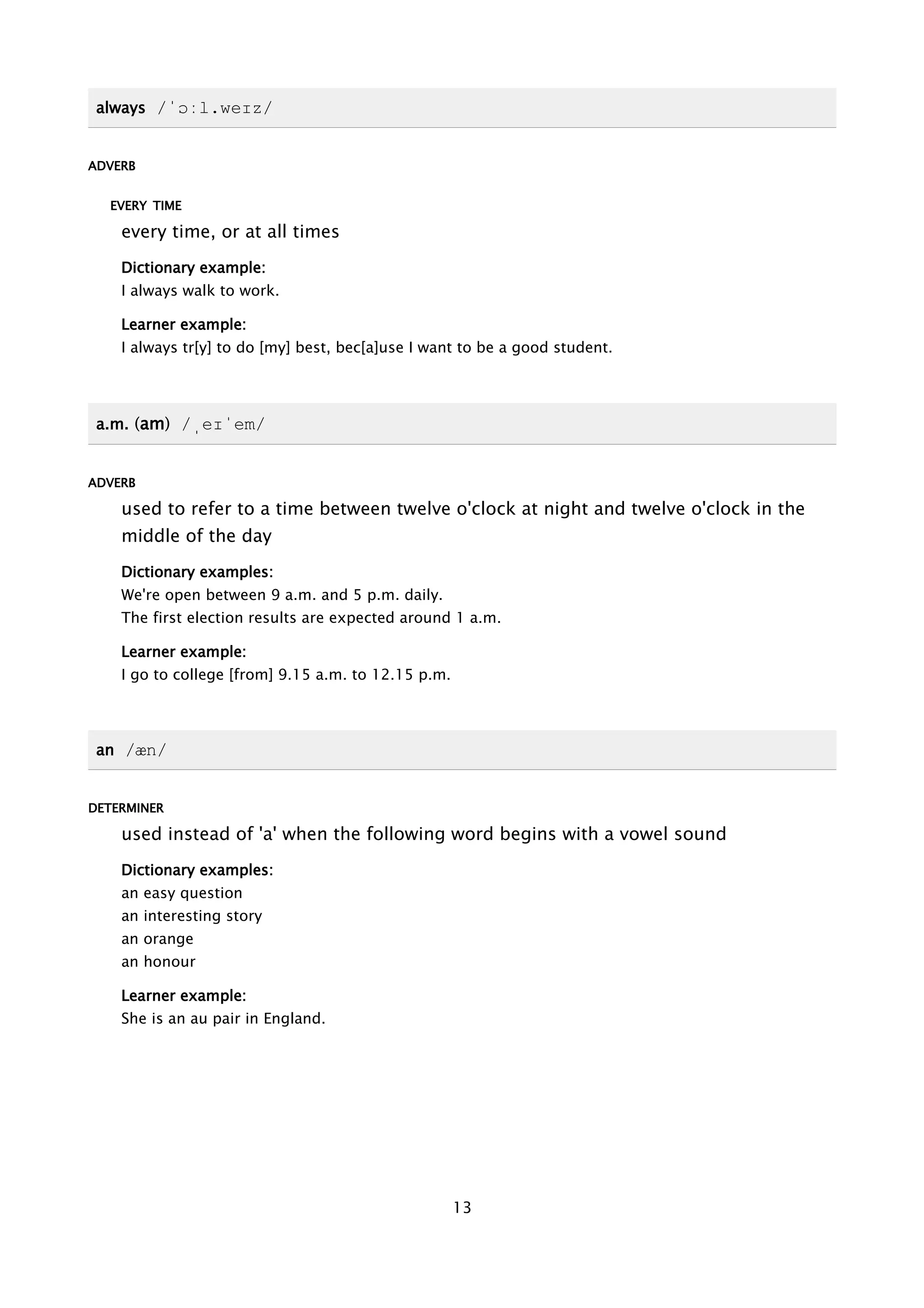 Level A1 Word List.pdf