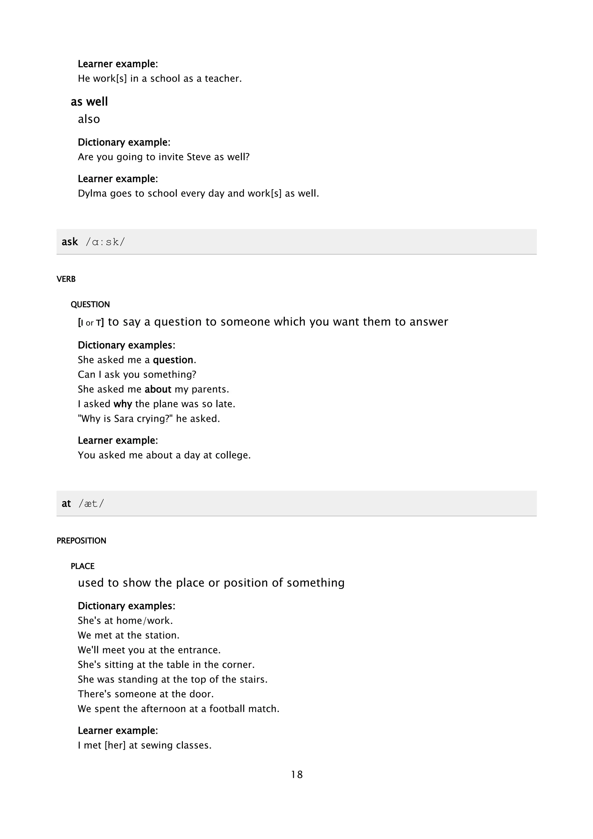 Level A1 Word List.pdf