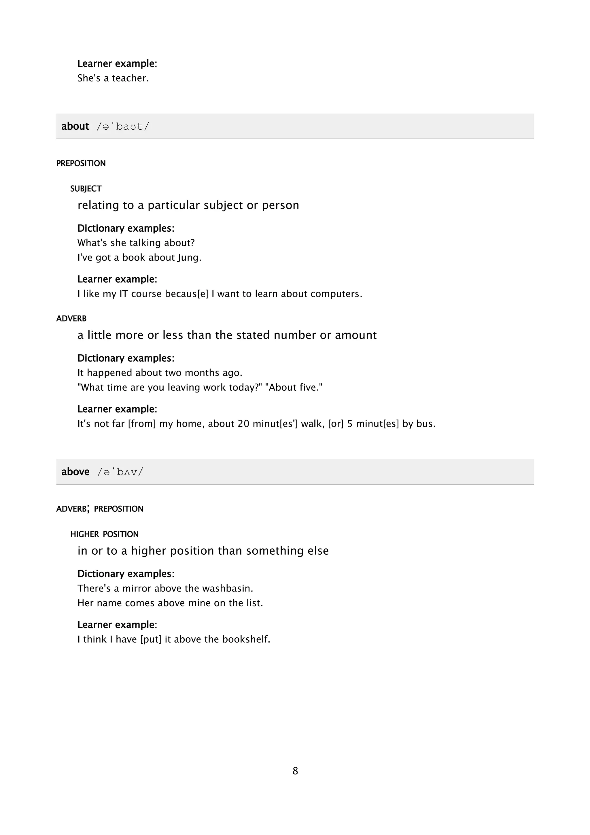 Level A1 Word List.pdf