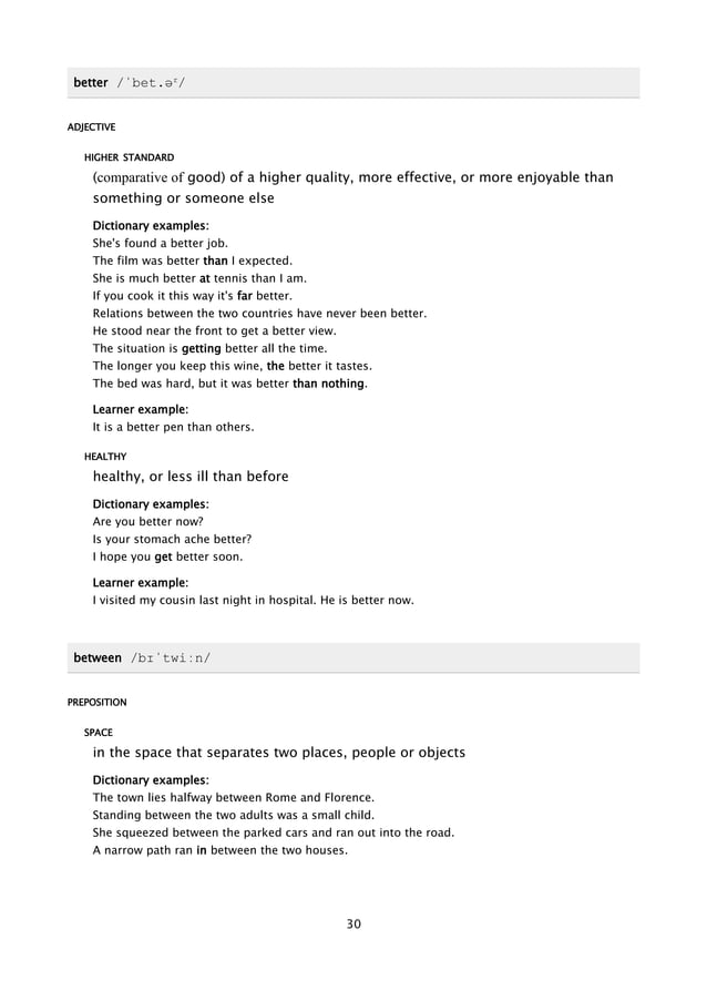 Level A1 Word List.pdf | Desserts and Baking | Food & Drink