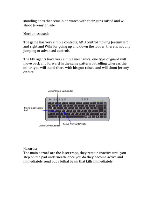 Level beat chart | DOCX | Action-Adventure Video Games | Video Game Genres