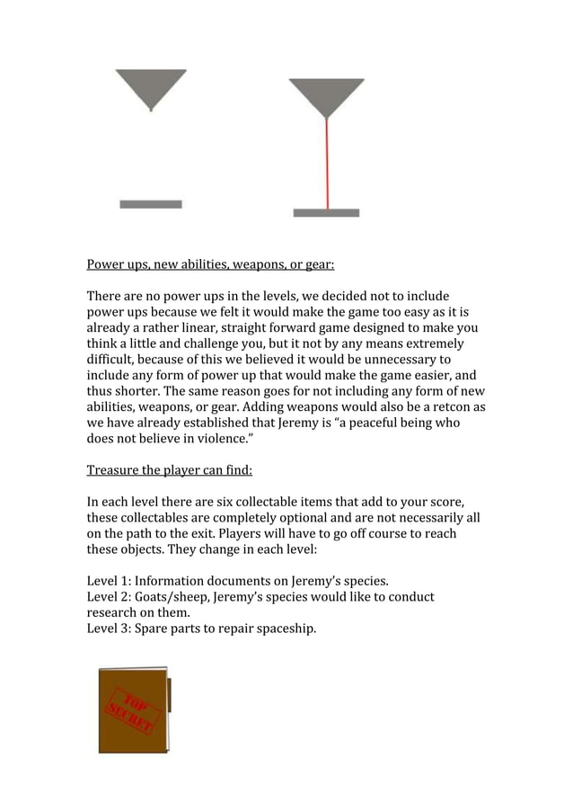 Level beat chart | DOCX | Action-Adventure Video Games | Video Game Genres