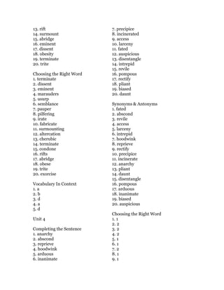 Level d 1-15 | ODT