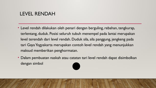 LEVEL DAN POLA LANTAI unsur pada tari .pptx