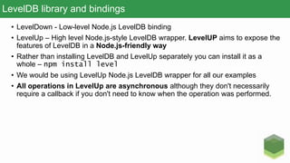 Level DB - Quick Cheat Sheet | PPTX