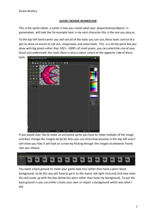 Level desighn workflow | DOCX