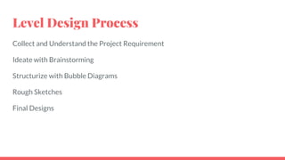 Level design for games | PPTX