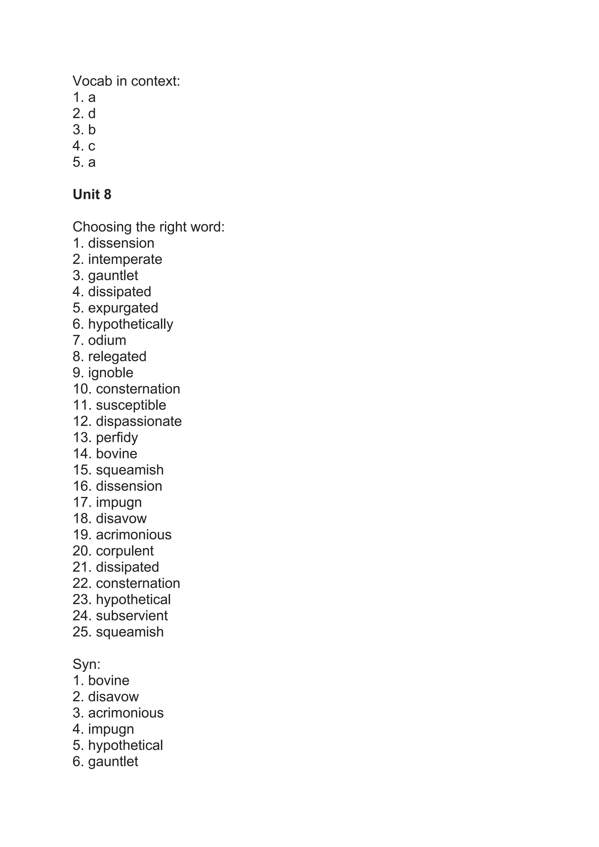 Vocabulary workshop Level F Enriched Edition for grade11 | DOCX