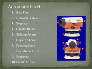 Leveling.ppt for survey work engineering | PPT