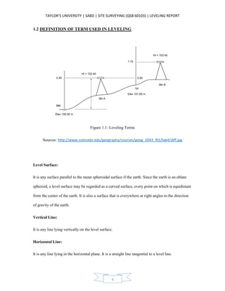 Leveling final-report | PDF
