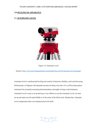 Leveling final-report | PDF