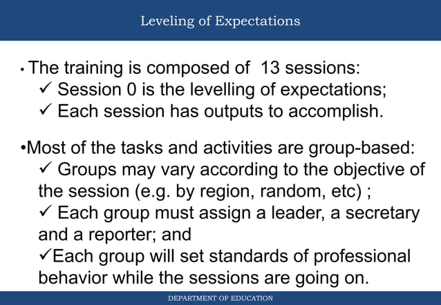 Leveling-of-Expectations Presentation in | PPT | Educational Assessment ...