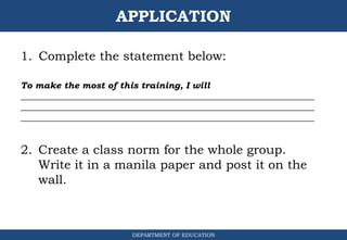 Leveling-of-Expectations Presentation in | PPT