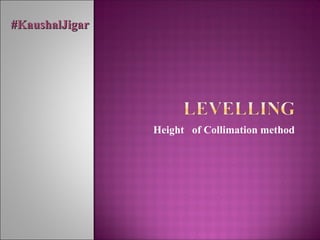 Leveling, Instruments of Leveling, Bearings (Surveying, ECE) | PPT