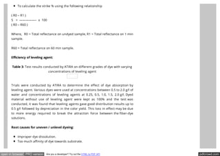 Leveling agents chemistry and Performance | PDF