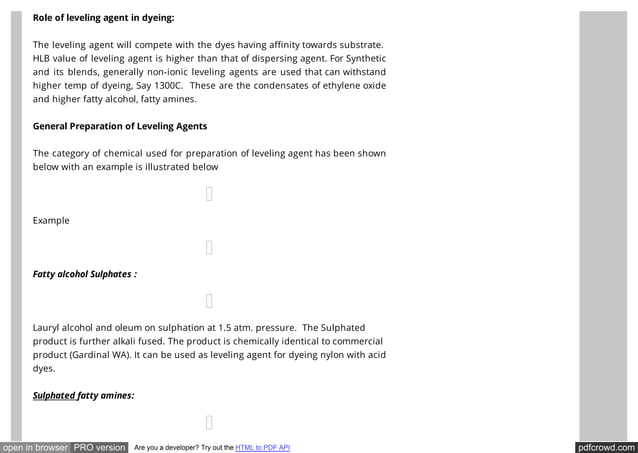 Leveling agents chemistry and Performance | PDF