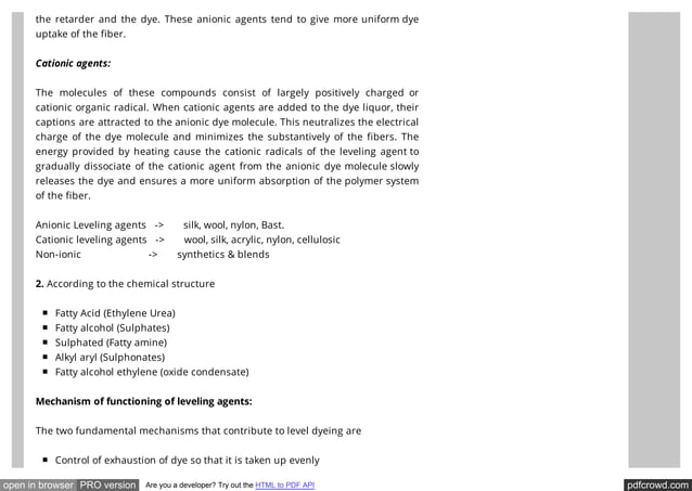 Leveling agents chemistry and Performance | PDF