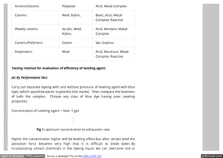 Leveling agents chemistry and Performance | PDF