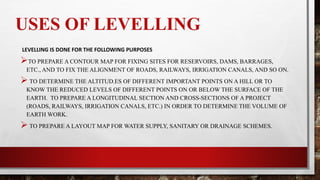 Leveling in survey | PPT