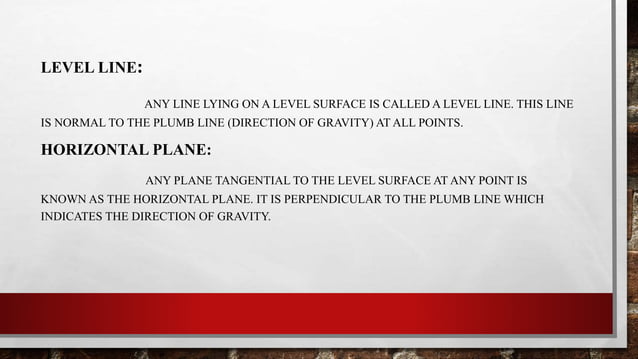 Leveling in survey | PPT