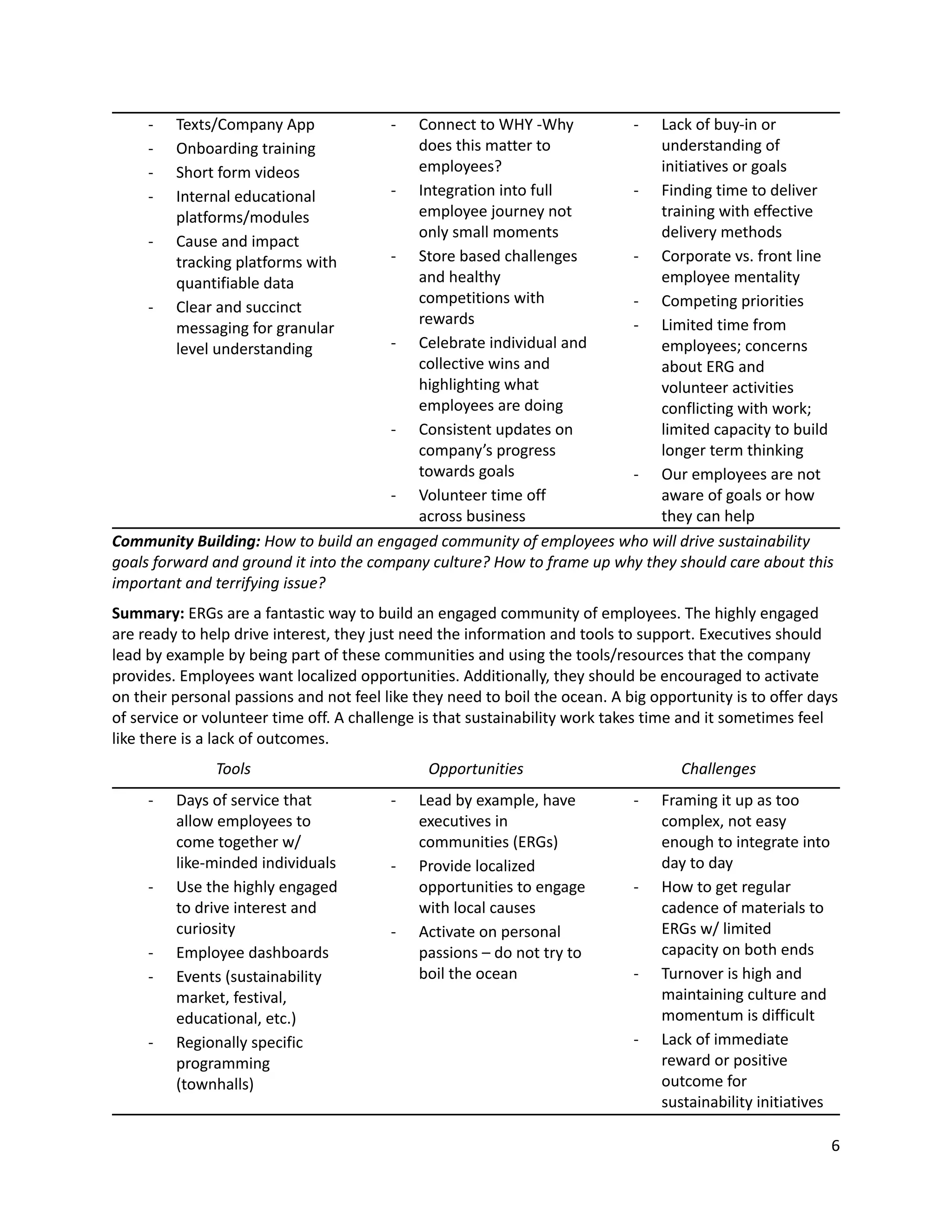 Leveling Up Your Employee Engagement Strategy Readout | PDF