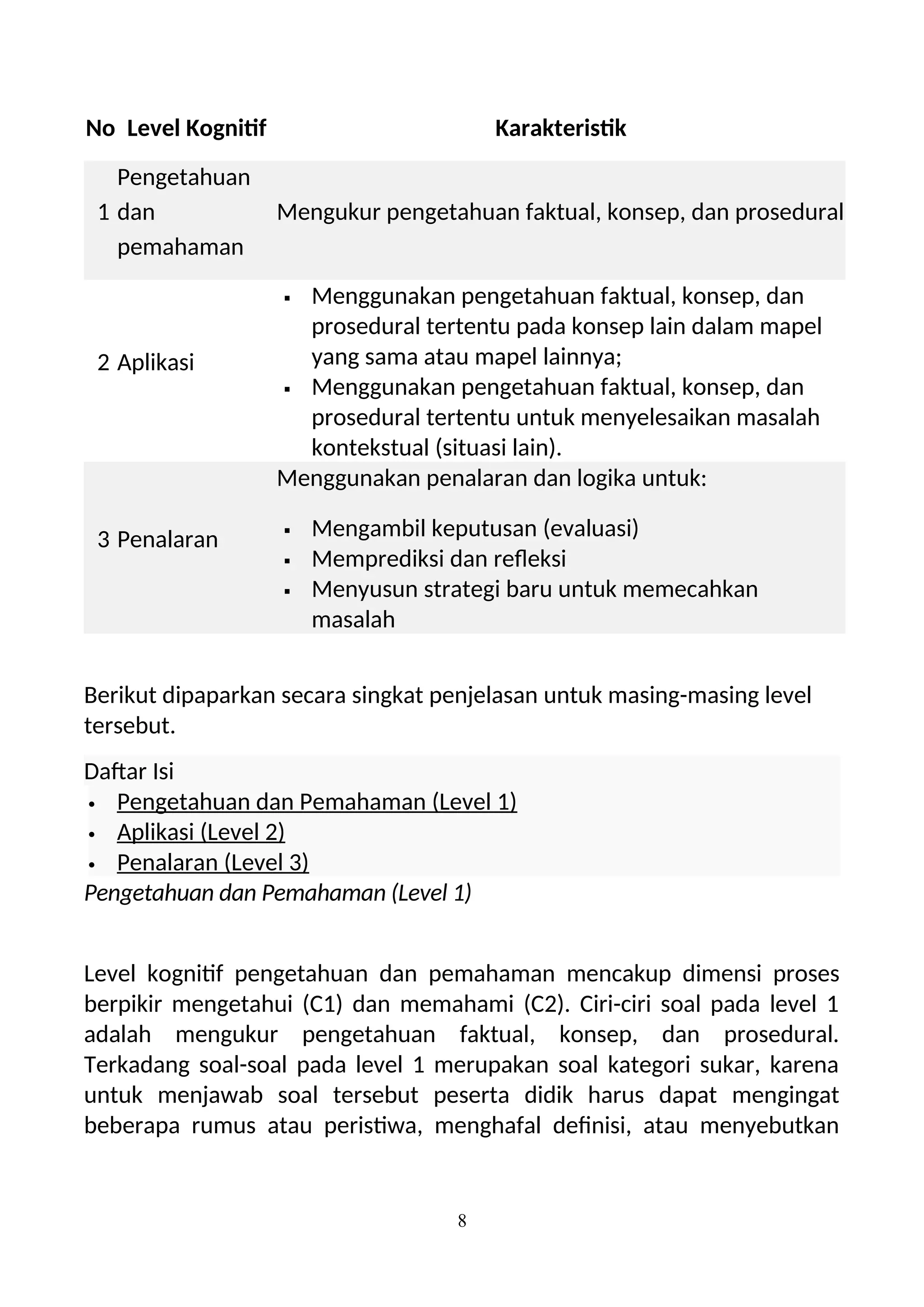 level Kognitif dalam pembuatan soal.docx