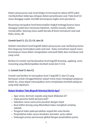 level Kognitif dalam pembuatan soal.docx