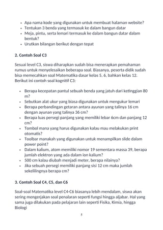 level Kognitif dalam pembuatan soal.docx