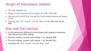 Levelling in Surveying | PDF
