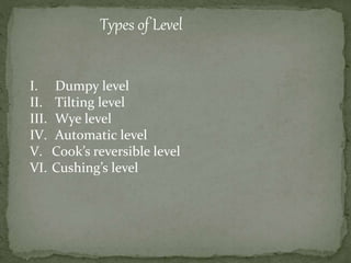 Levelling | PPTX