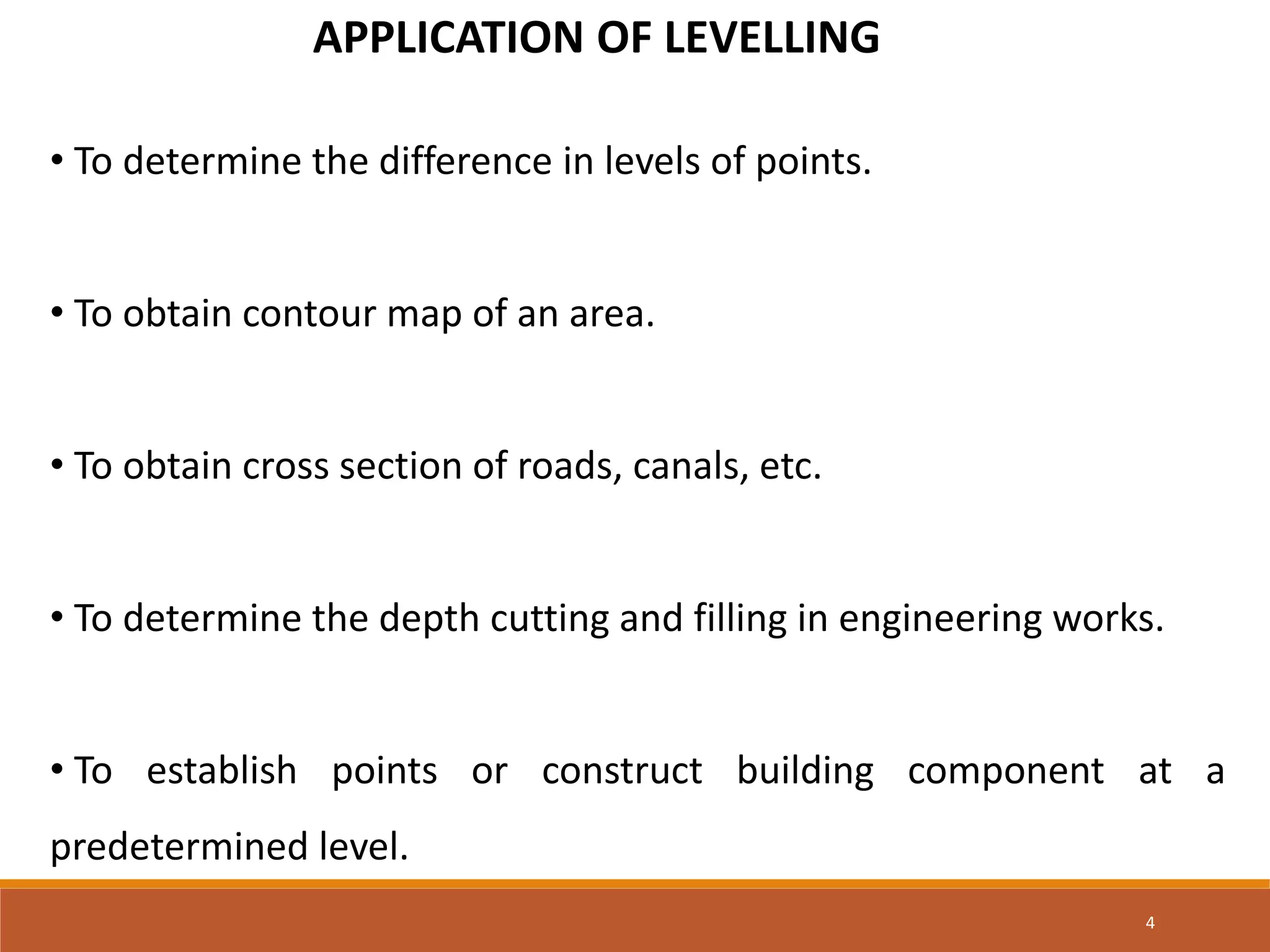 Levelling | PPTX