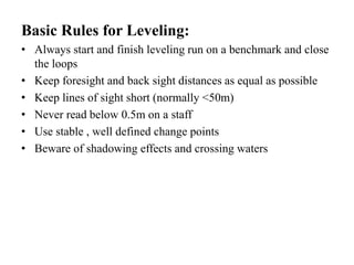 Levelling | PPTX