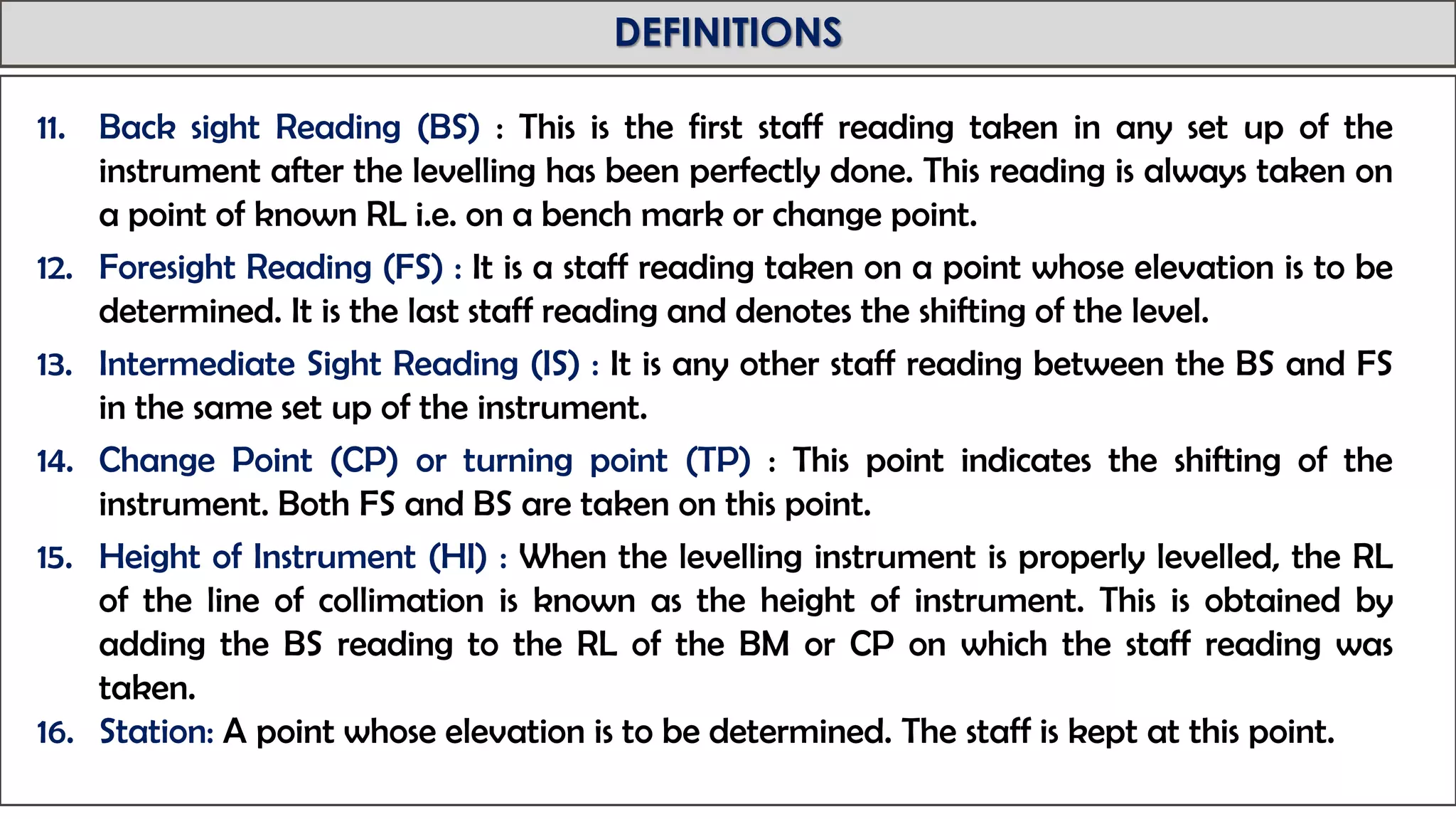 Levelling in Surveying | PDF