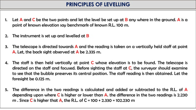 Levelling in Surveying | PDF | Geology | Science