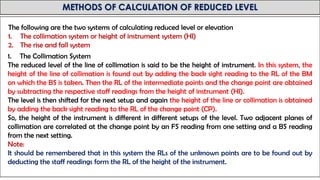Levelling in Surveying | PDF