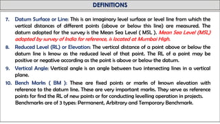 Levelling in Surveying | PDF