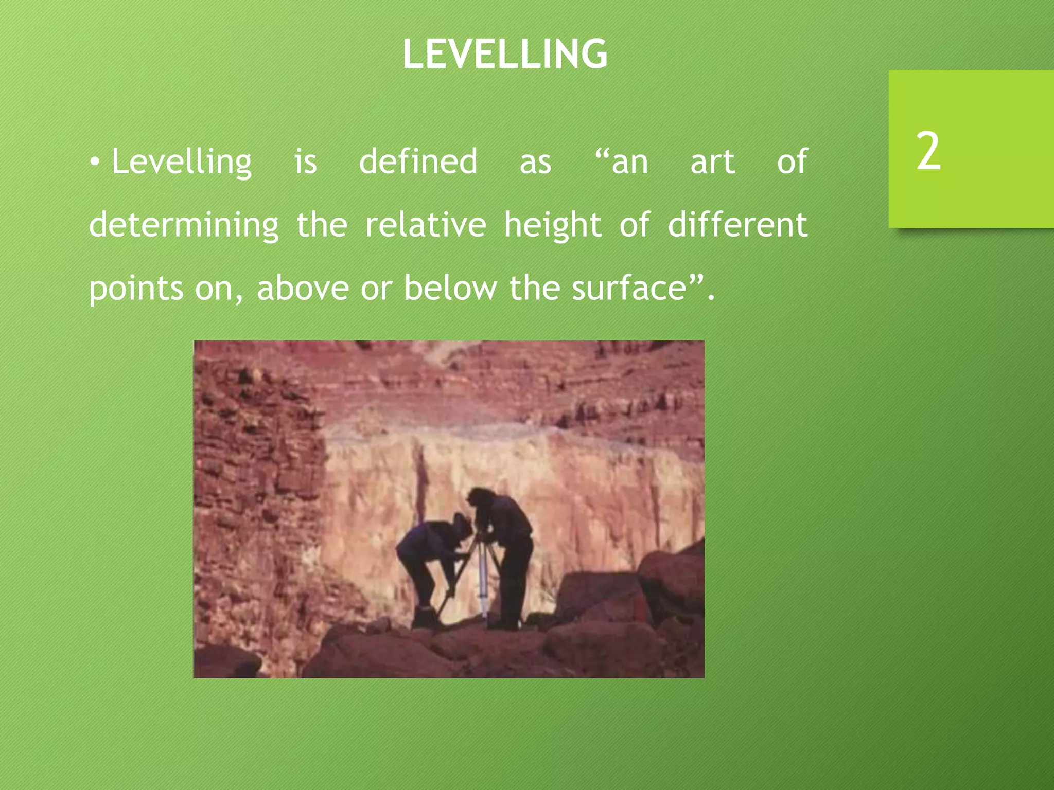 Levelling | PPTX | Science